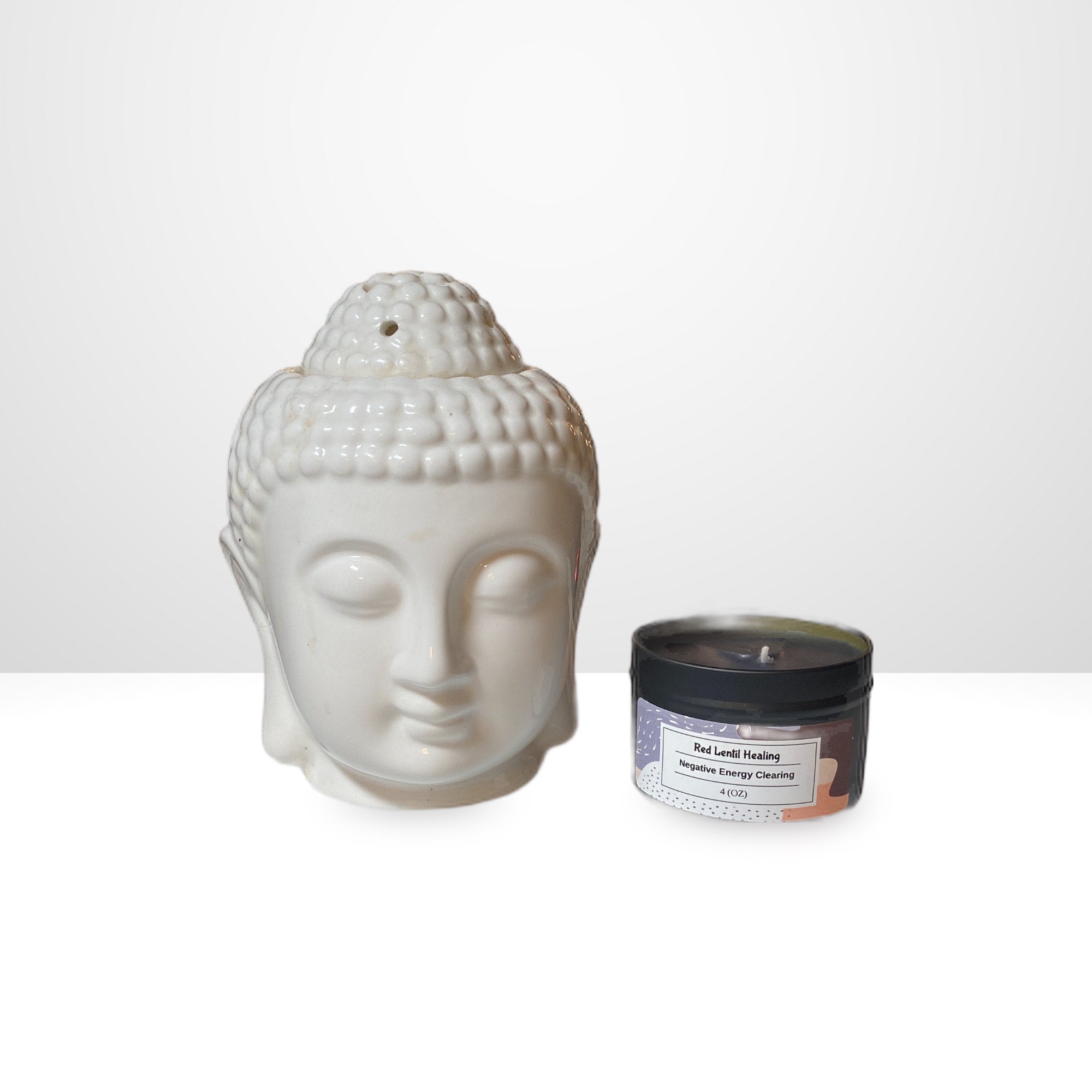 Negative energy clearing candle | Red Lentil Healing